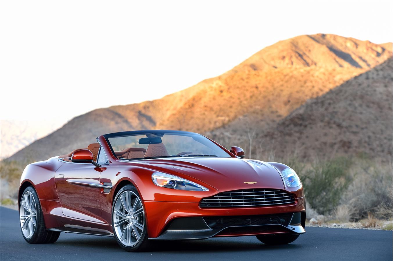 Aston Martin Vanquish Red