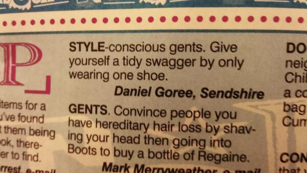 23 Hiliarious Life Hacks From Viz Readers