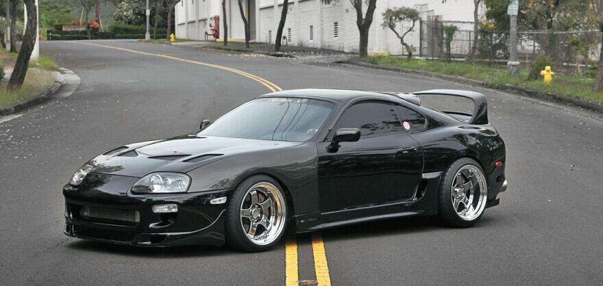 Stanced Supra Mk4