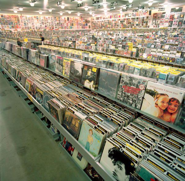Record Store 1970s