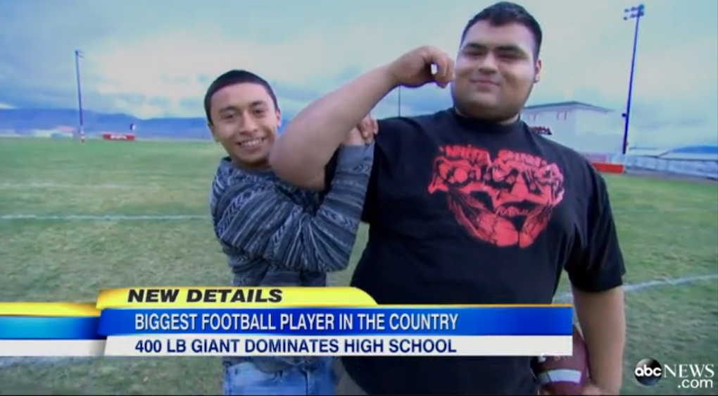 Tony Picard 400 Lb Football
