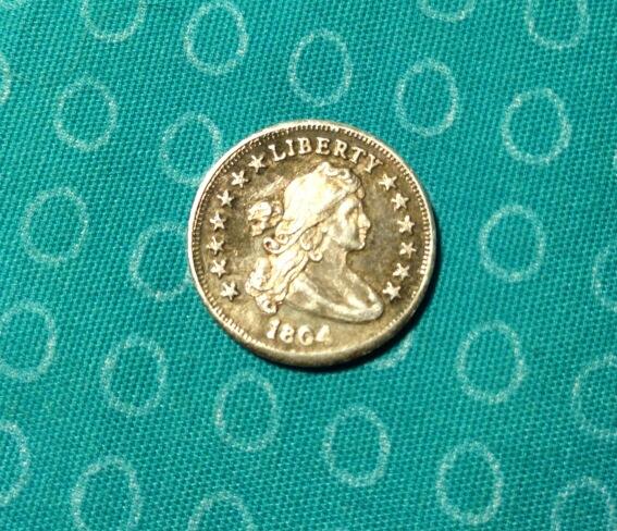 Fake? 1804 dime with torch reverse | Coin Talk