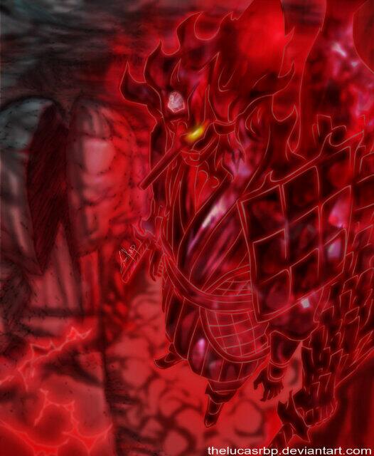 Madara Uchiha Susanoo Perfect Form Red