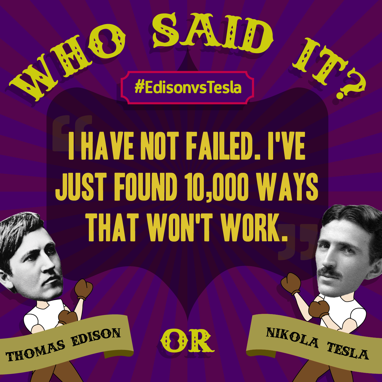 Nikola Tesla Quotes About Edison