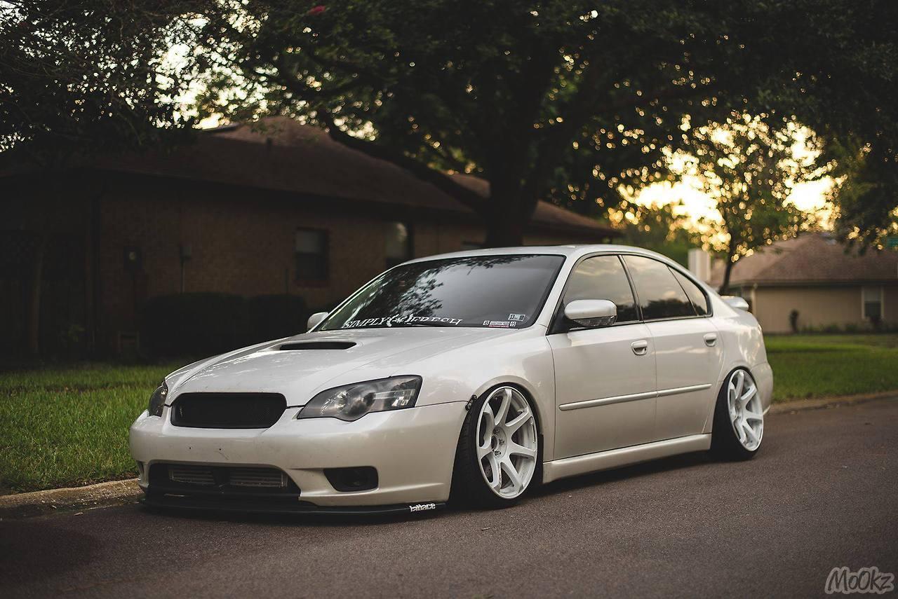 Stanced Subaru Legacy