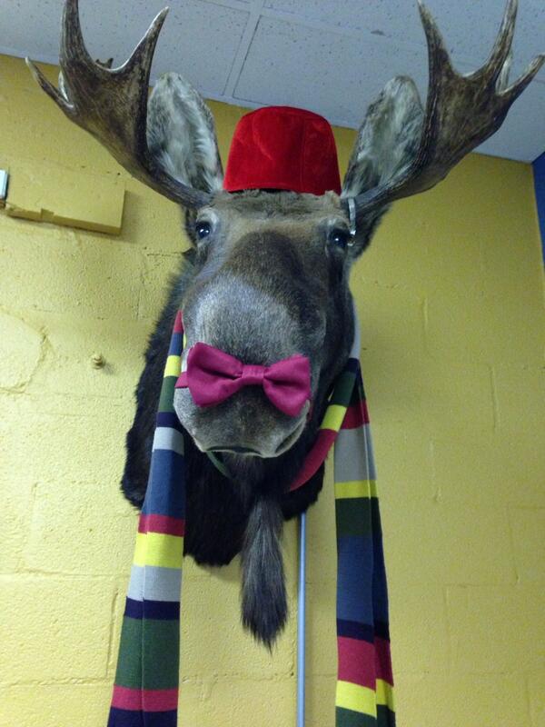 Marty the Moose is ready for the 50th Anniversary Special : r/drwho