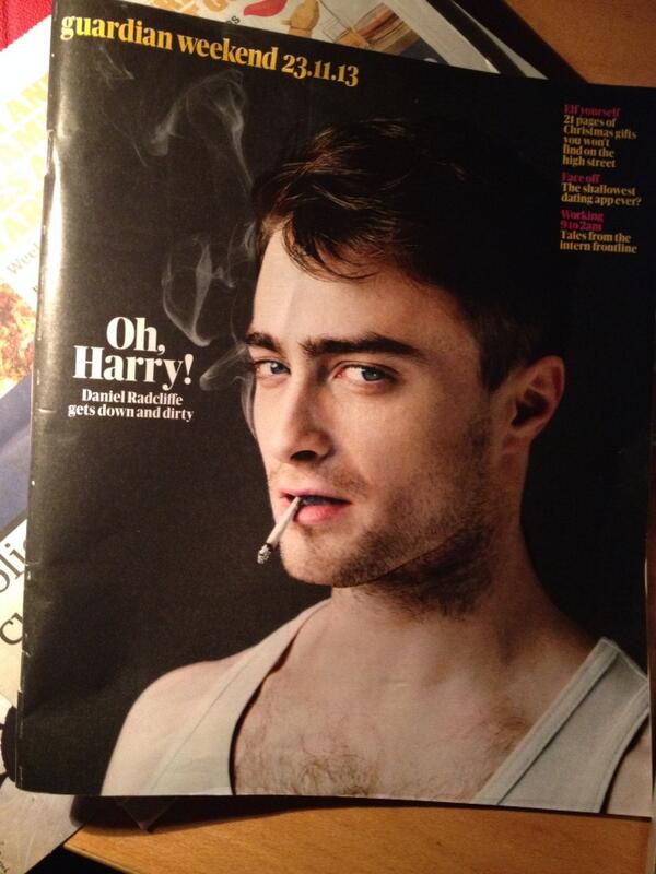 Daniel Radcliffe Smoking