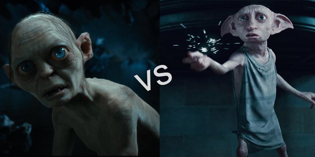 Gollum And Dobby