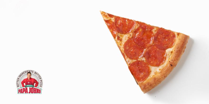 Papa Johns Pizza Slice