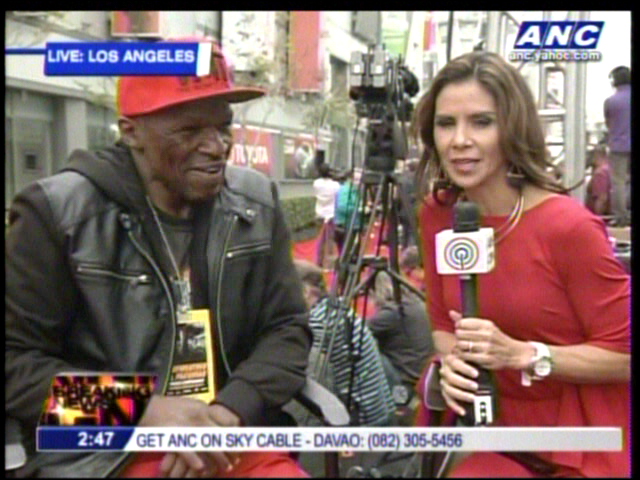 Now on ANC: Dyan Castillejo talks to Floyd Mayweather Sr. at the ...