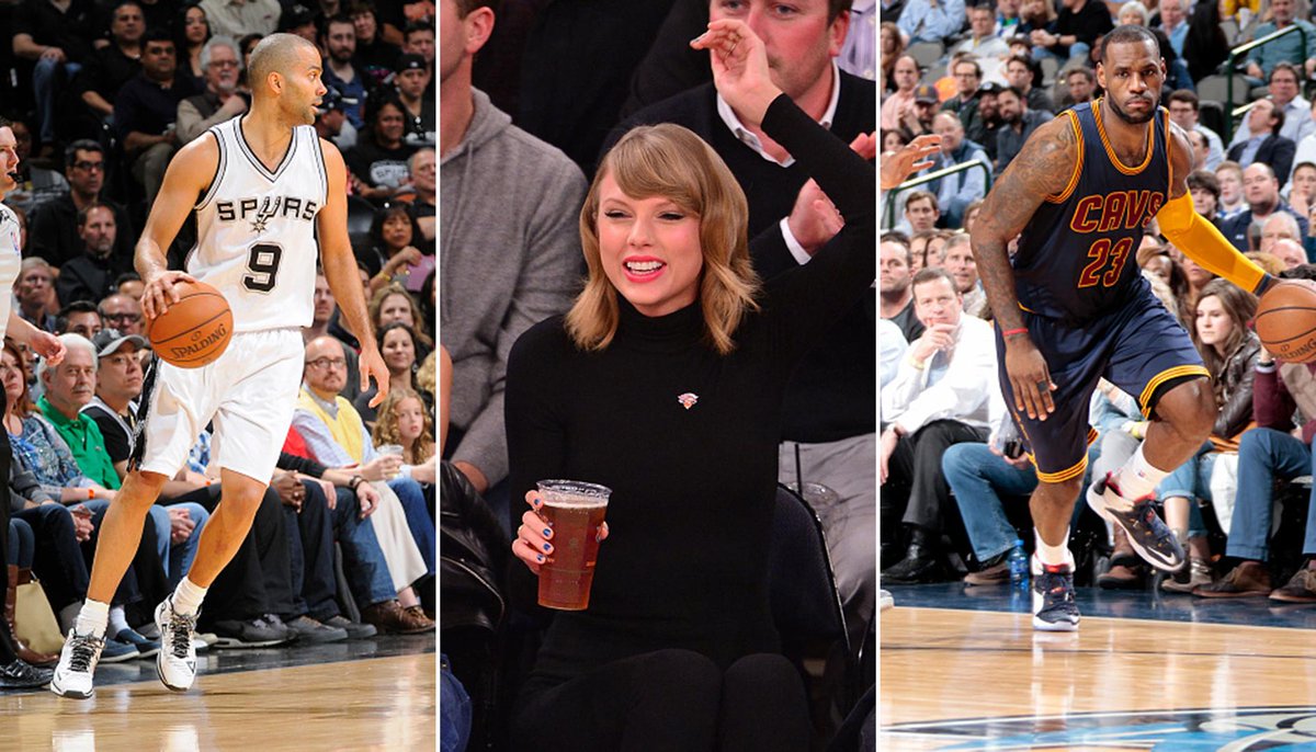 The Spurs go marching on, history for LeBron and a Taylor Swift fan-boy ...