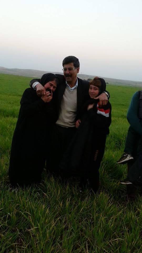 A Kurdish Yezidi family from Shingal freed from ISIS captivity in ...