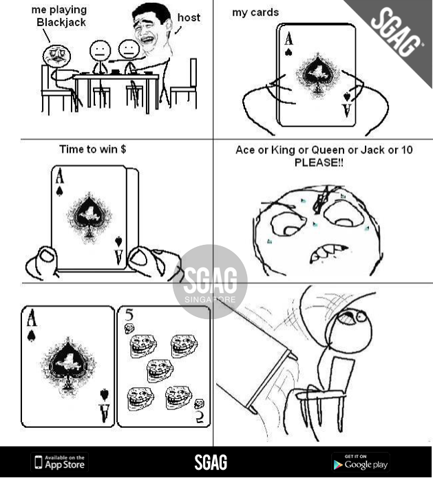 Blackjack Meme