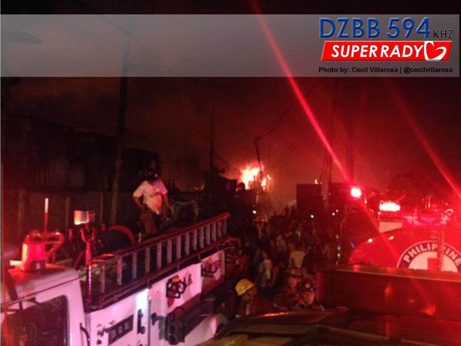 DZBB Super Radyo on Twitter: "UPDATE:Sunog sa Parola Compound itinaas na sa General alarm. | via ...