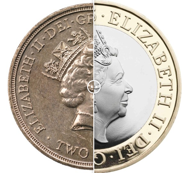 Here's how The Queen's portrait on coins has changed since 1953 ...