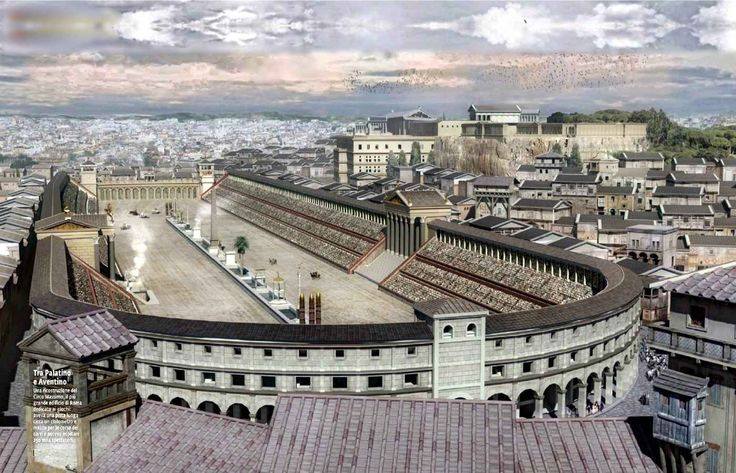 El Circo Máximo En Roma Tenía Capacidad Para 250 000 Espectadores El