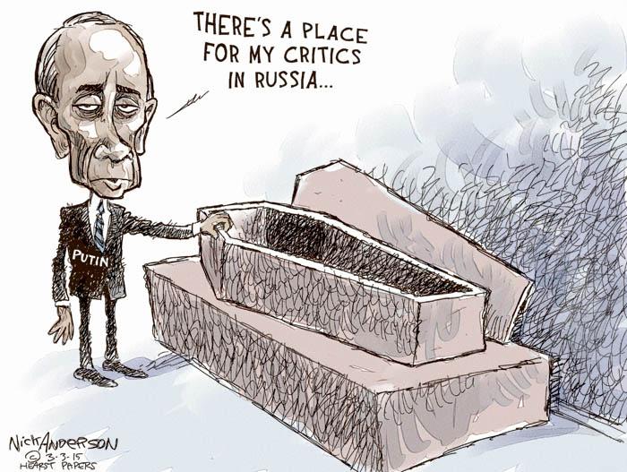 Putin's Critics... More cartoons from Nick Anderson: KlorcTpW5g ...