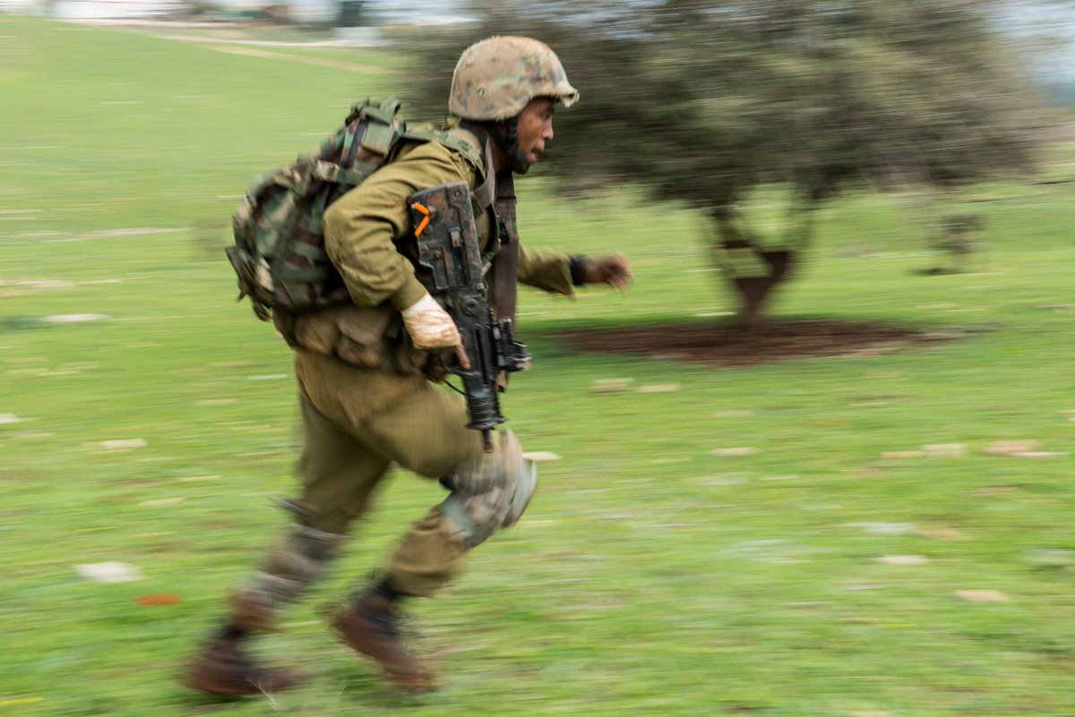 Here are the soldiers of the golani brigade in their intense & dynamic ...