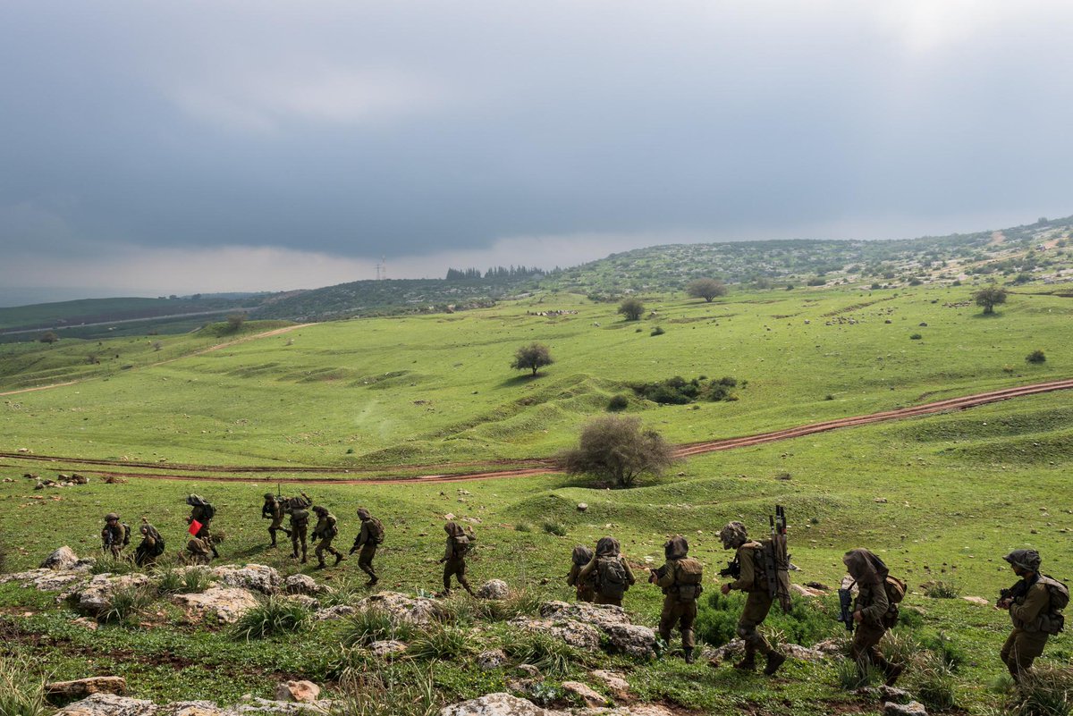 Here are the soldiers of the golani brigade in their intense & dynamic ...
