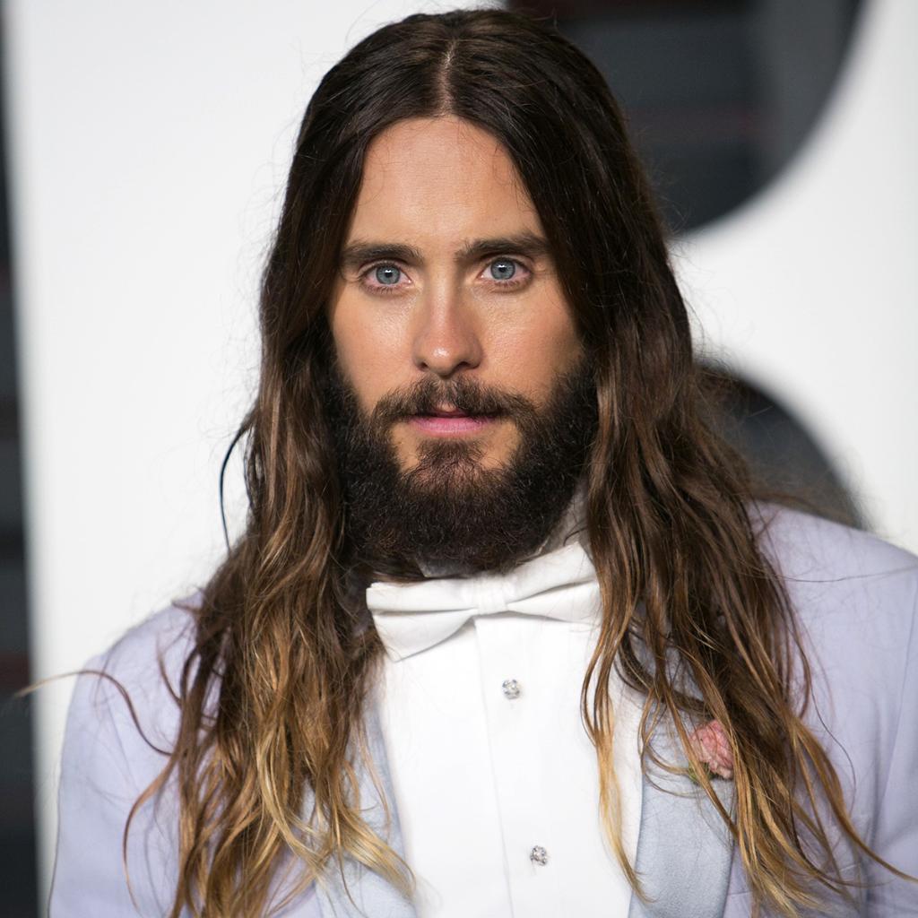 Get your FIRST look at Jared Leto 's new haircut & shaved beard for his ...