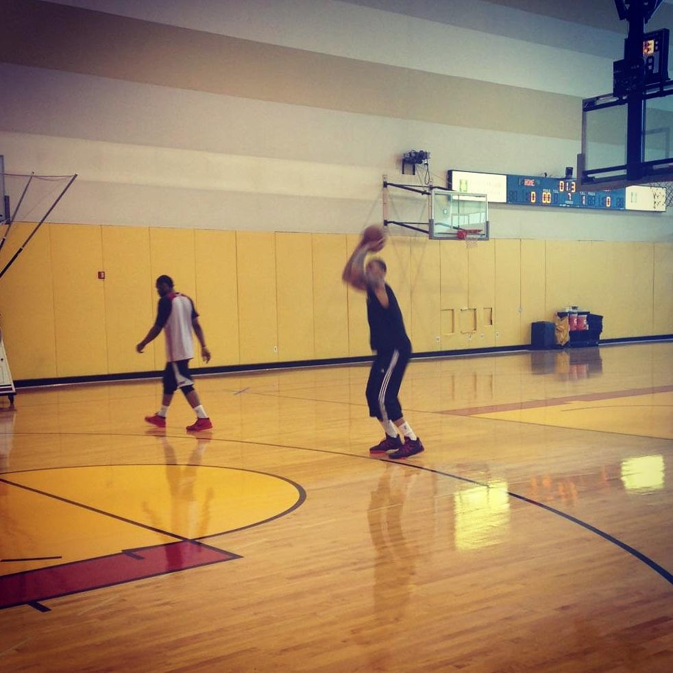 Miami HEAT on Twitter: "After practice Henry Walker and @easyst0 stayed ...