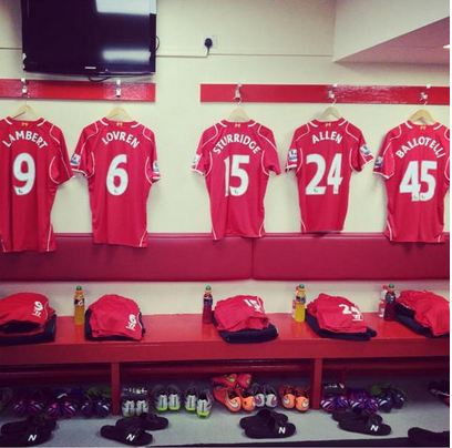 Anfield changing rooms : r/LiverpoolFC