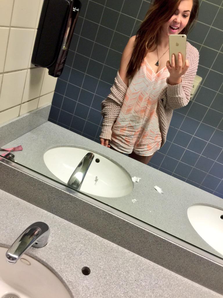 Holly Golightlyπ³οΈβπ On Twitter School Bathroom Selfies Bc My Outfit