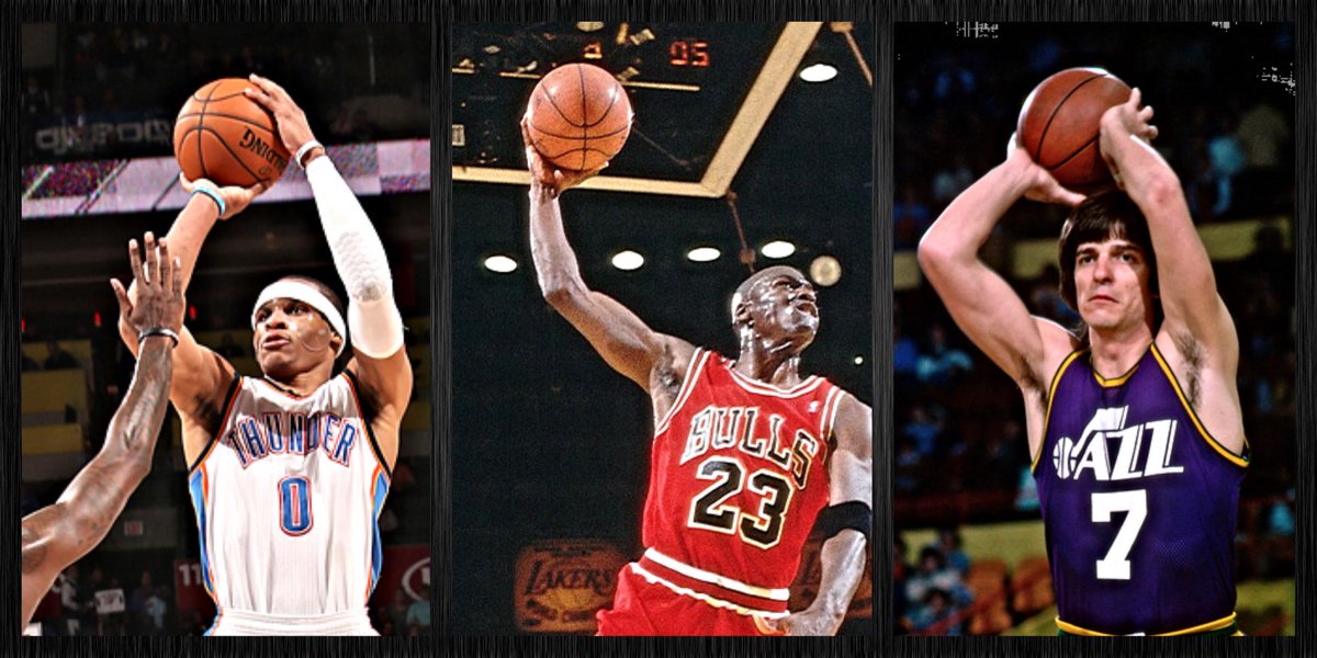 Westbrook is 3rd player in NBA history w/ consecutive 40-point triple ...