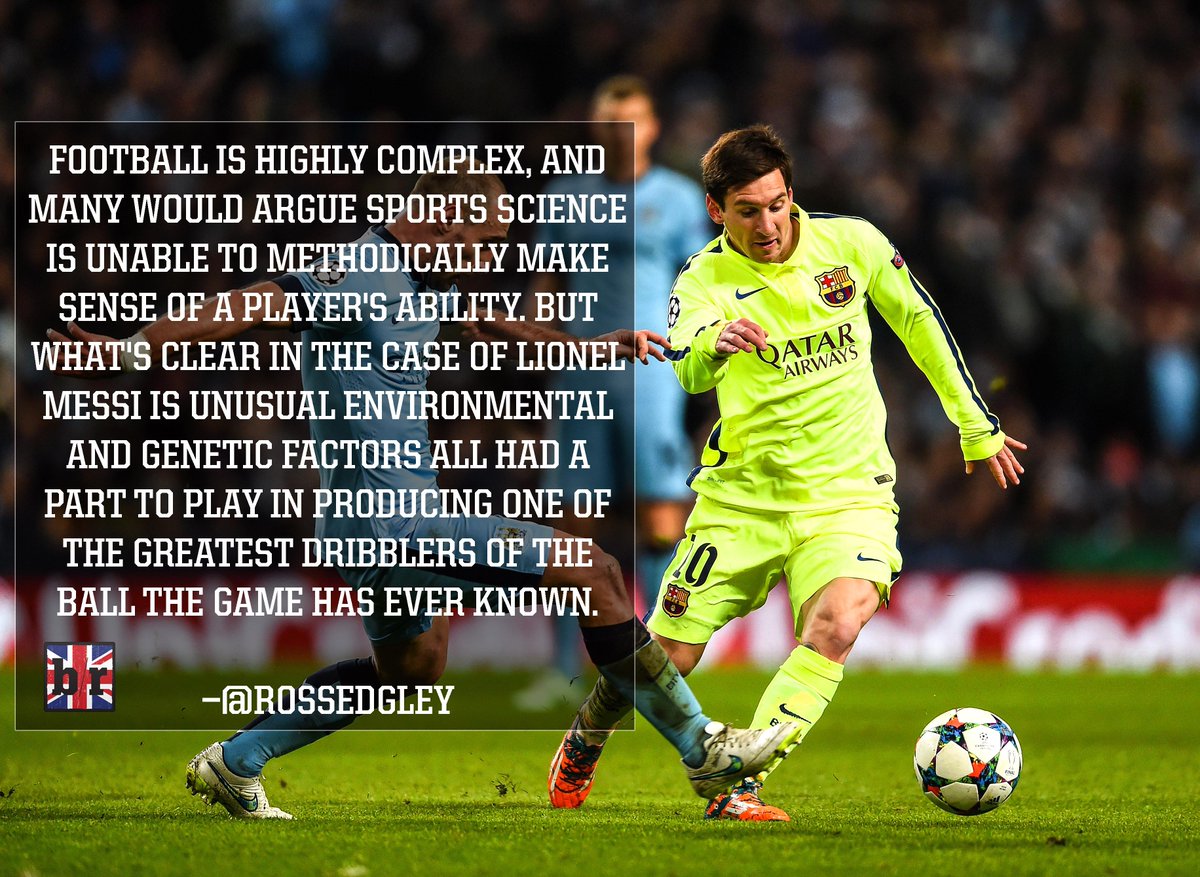 Lionel Messi: Why is Lionel Messi so good at dribbling? @RossEdgley ...