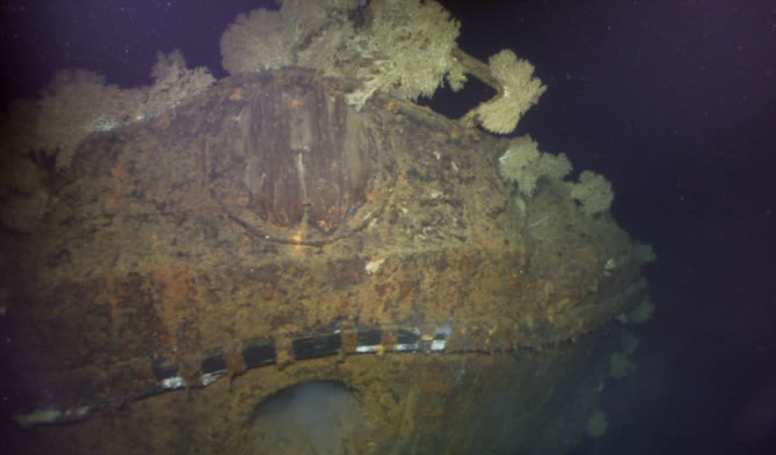 Dive footage: world's largest battleship #musashi wreckage found in ...