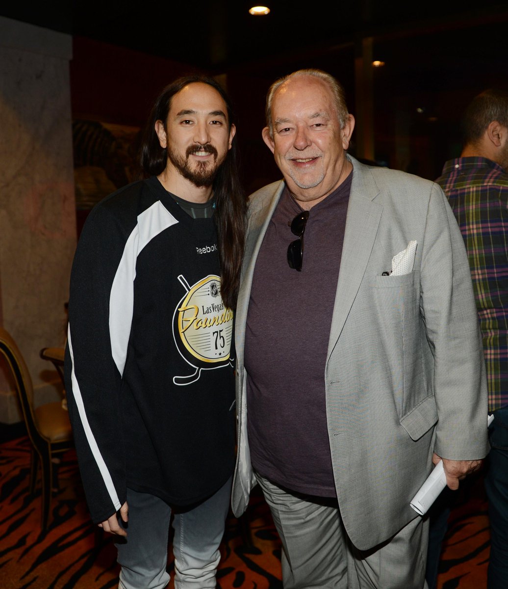 Famed dj steve aoki with me at star ceremony at palms. i was good ...