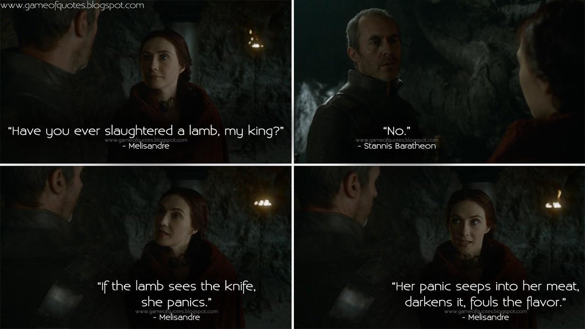 Melisandre And Stannis