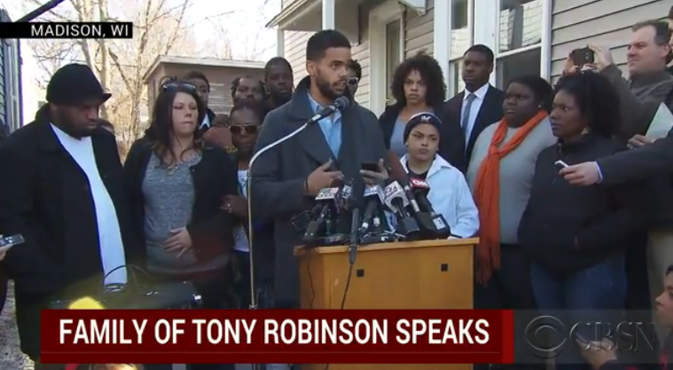 Family: WATCH LIVE: Family of Tony Robinson, unarmed teen shot dead by ...