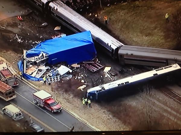 BREAKING NEWS: Amtrak train derails in North Carolina after truck ...