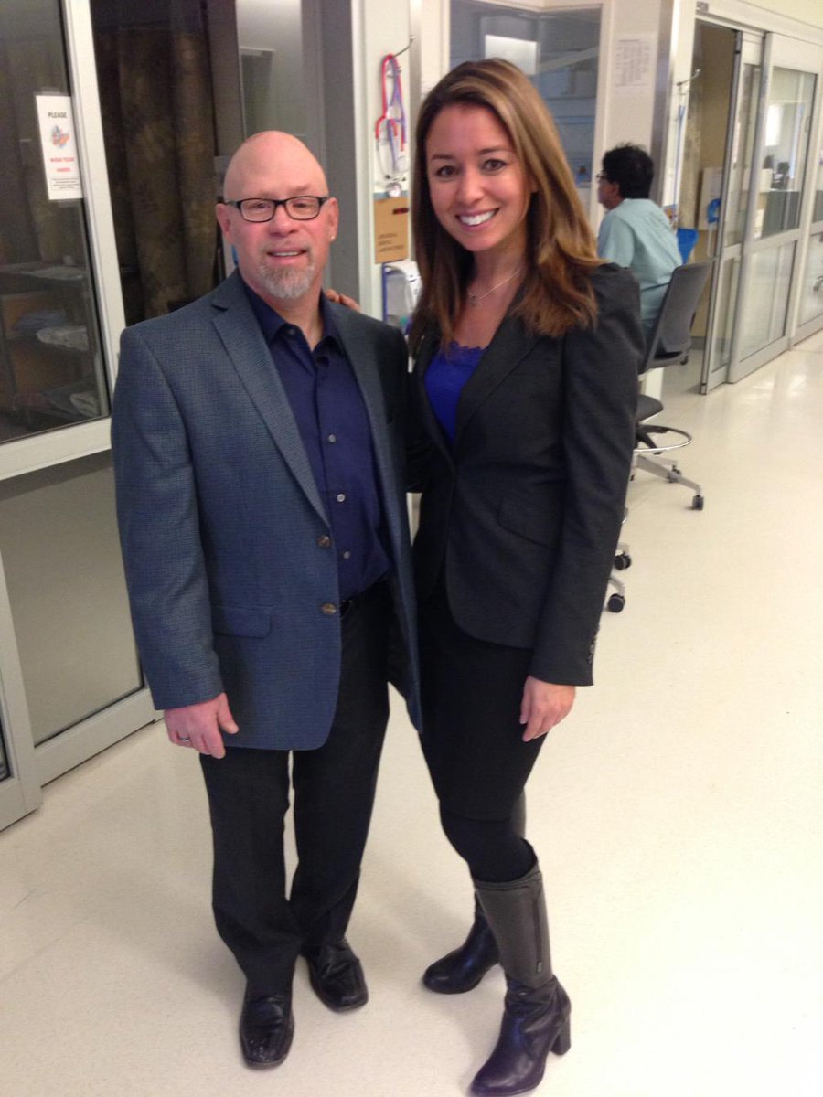 He's back! And doing well! Scotty Bulldog Olson and the team that saved his life. GlobalEdmonton ...