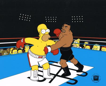 Homer Simpson Boxing