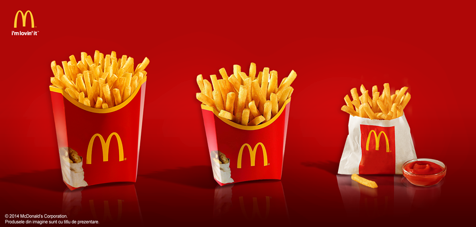 Mcdonalds Supersize Fries Comparison