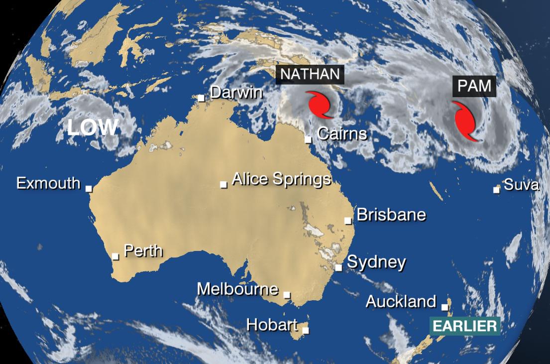 AUSTRALIA: Tropical Cyclone NATHAN has formed. Forecast to stay in ...