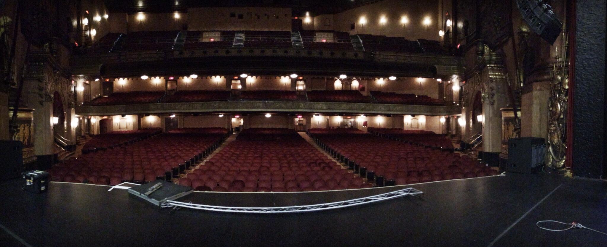 On Stage Looking Out