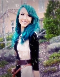 Kalel Kitten Blue Hair