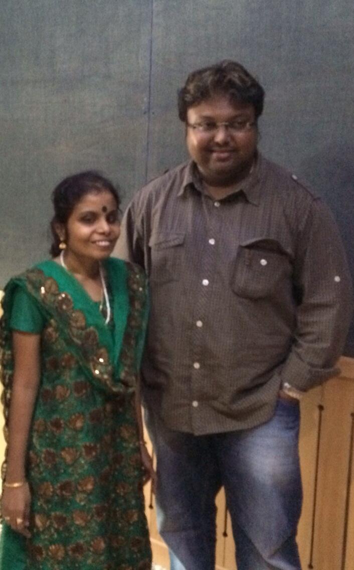 D.Imman with Vaikom Vijayalakshmi(Visually challenged) | Veethi