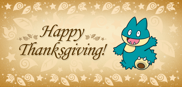 Pokemon At Thanksgiving