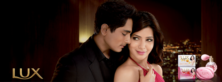 Samantha and Siddharth in New Lux add Poster | Veethi