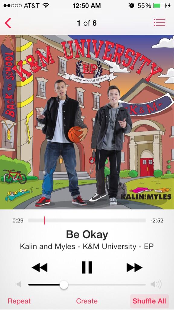 Kalin And Myles Kandm University