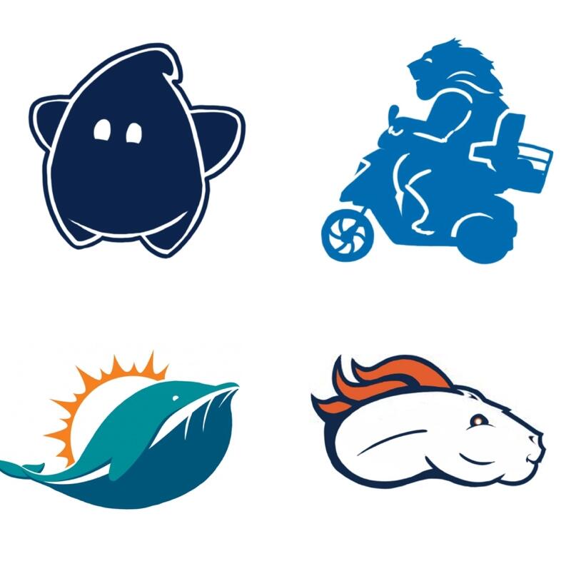 Fat Nfl Logos