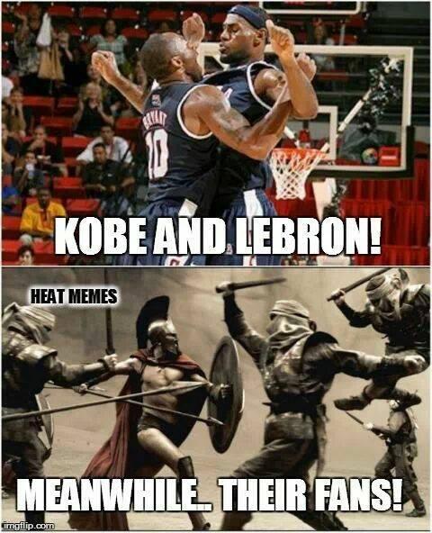 Lebron Kobe Memes