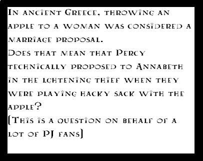 Percy And Annabeth Proposal