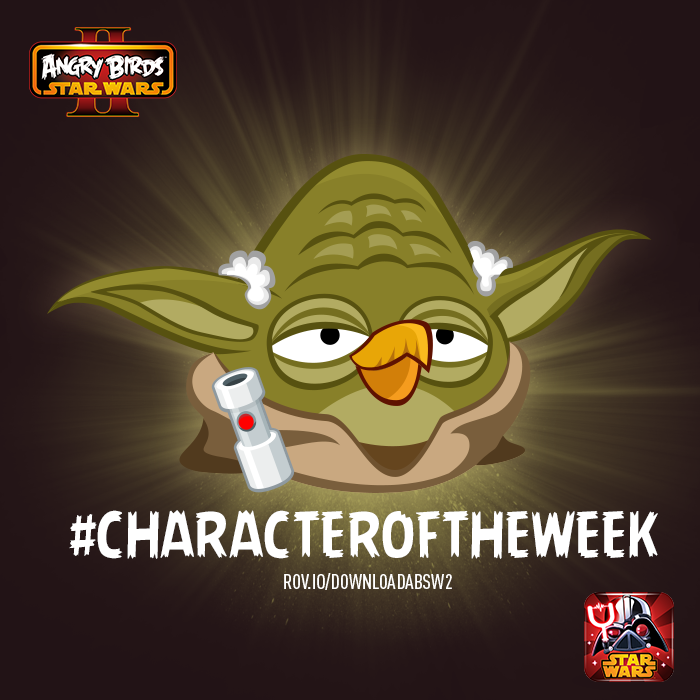 Angry Birds Star Wars Characters Yoda