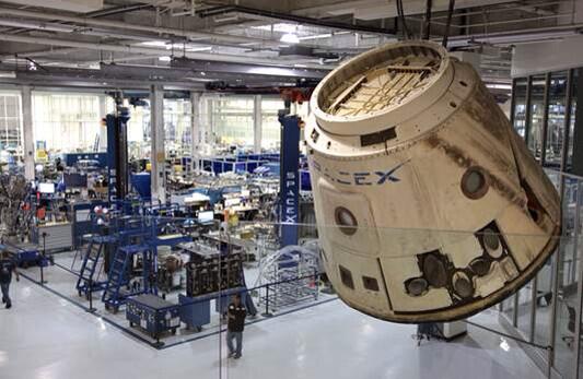 Inside Spacex Factory