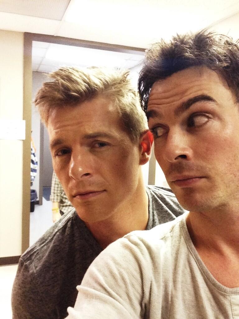 Vampire Diaries Spain: Rick Cosnett e Ian Somerhalder